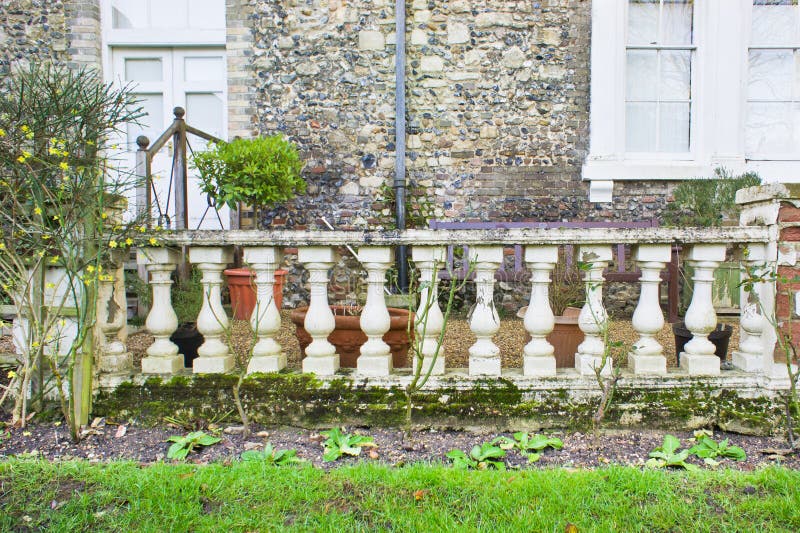 Garden stock photo. Image of derelict, ornate, pots, external - 38632364