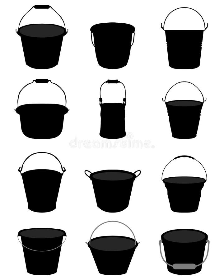 Pail Stock Illustrations – 22,282 Pail Stock Illustrations, Vectors ...