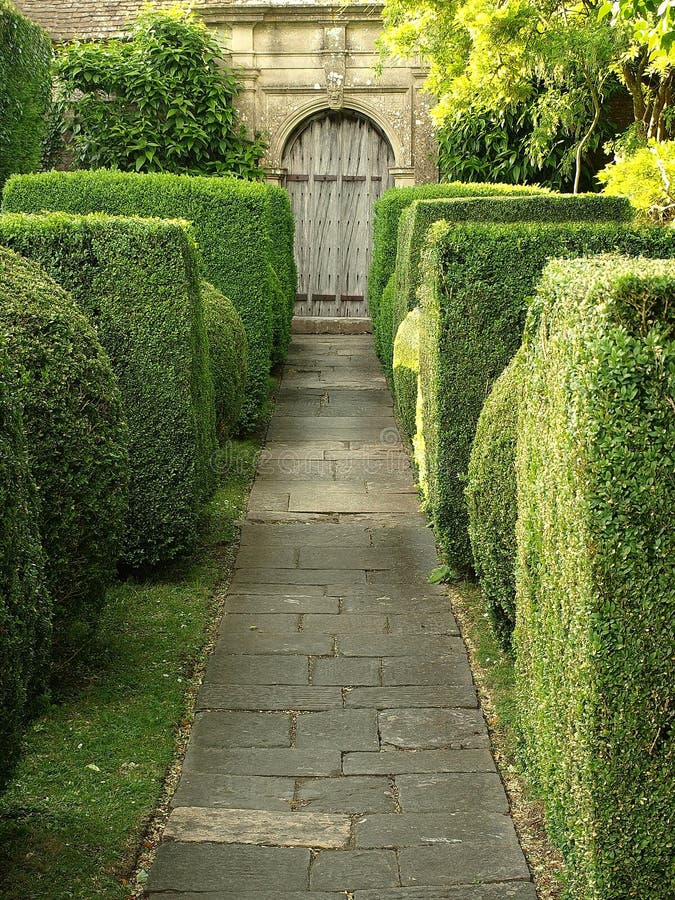 Garden Path stock image. Image of calm, europe, frame - 11527067