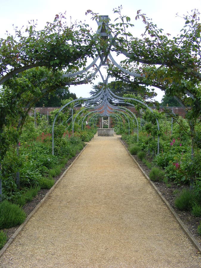 Garden path stock image. Image of path, arches, outdoor - 19473653