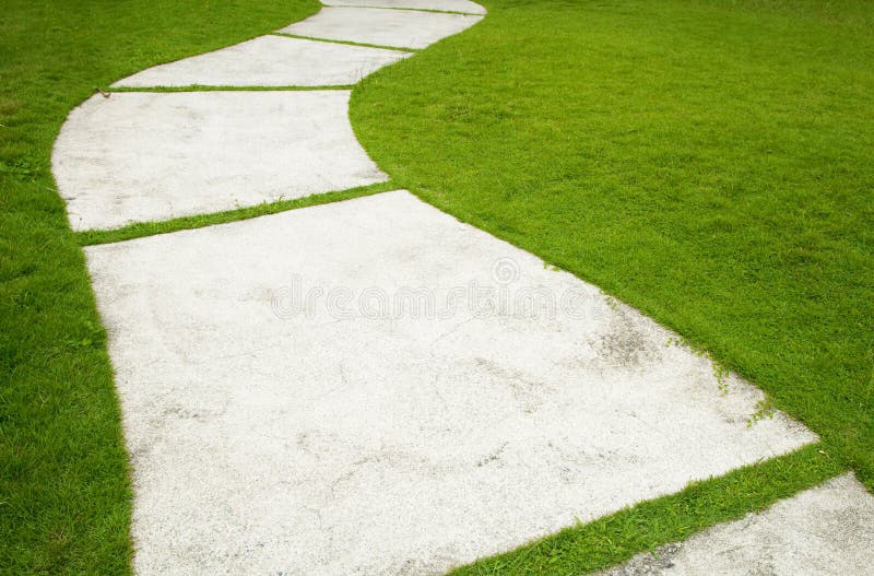 Garden Path stock photo. Image of garden, footpath, green - 16028200