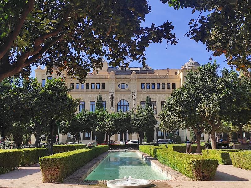 Garden Pedro Luis Alonso-Malaga Editorial Image - Image of hall ...