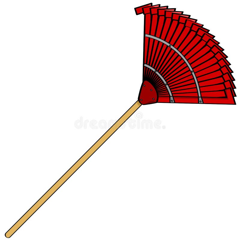 Garden rake stock vector. Illustration of maintenance - 27559354