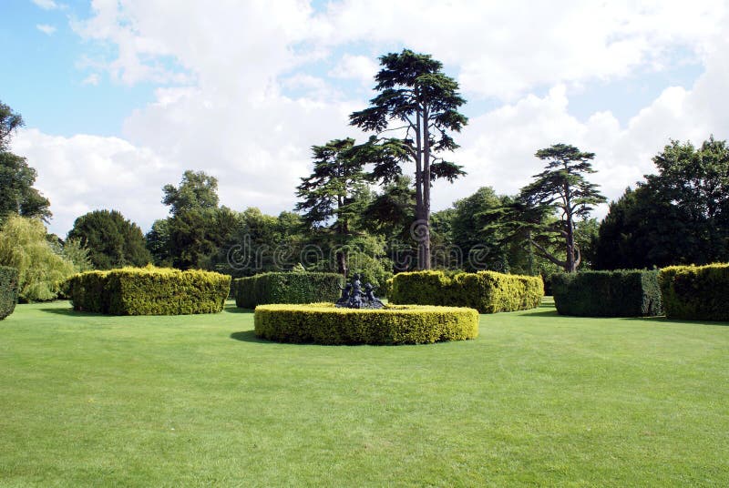 Garden scene stock photo. Image of natural, landscape - 49499572