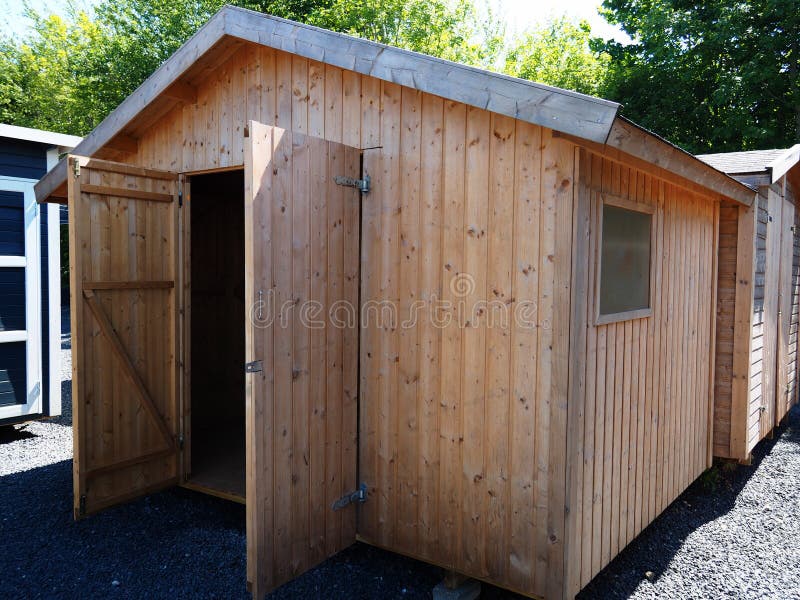 Garden Shed Storage Warehouse Stock Photo - Image of tool, barn: 188476980