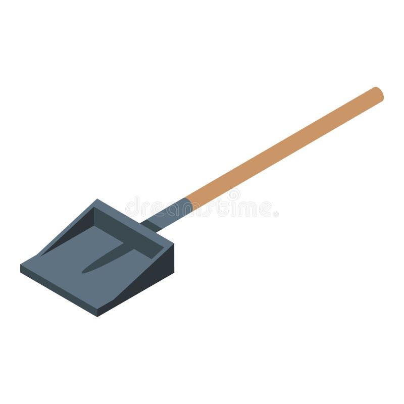 Garden Shovel Icon Isometric Vector. Tree Trim Stock Vector ...