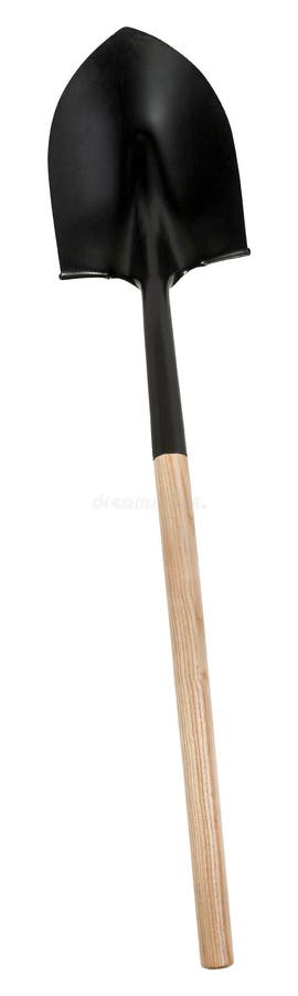 Garden showel isolated stock image. Image of standing - 75706235