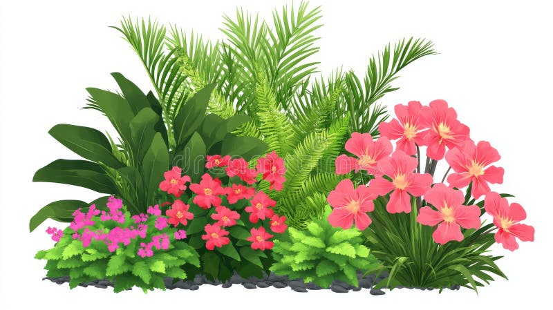 The Garden is Small but Features a Diverse Range of Plants and Flowers ...