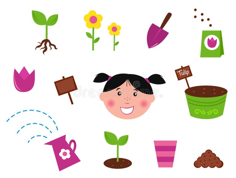 Pink Spring Outdoor Elements Stock Illustrations – 1,666 Pink Spring ...