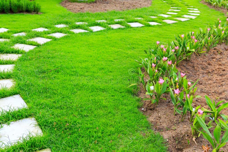 Stone Foot Path Garden Stock Images - Download 1,720 Royalty Free Photos