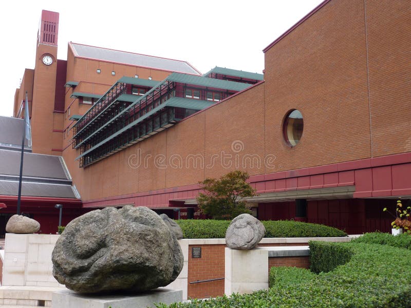 Garden with Stones As Decoration Stock Photo - Image of architectural ...