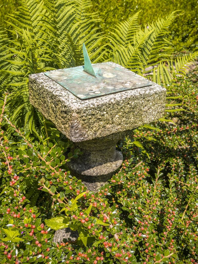 Garden Sundial stock image. Image of vintage, timepiece - 41451471