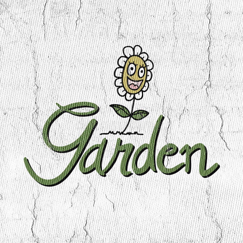 Garden symbol stock illustration. Illustration of creative - 139345332