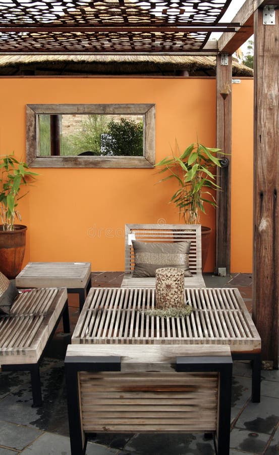 Garden Table stock image. Image of table, wood, chair - 2230749