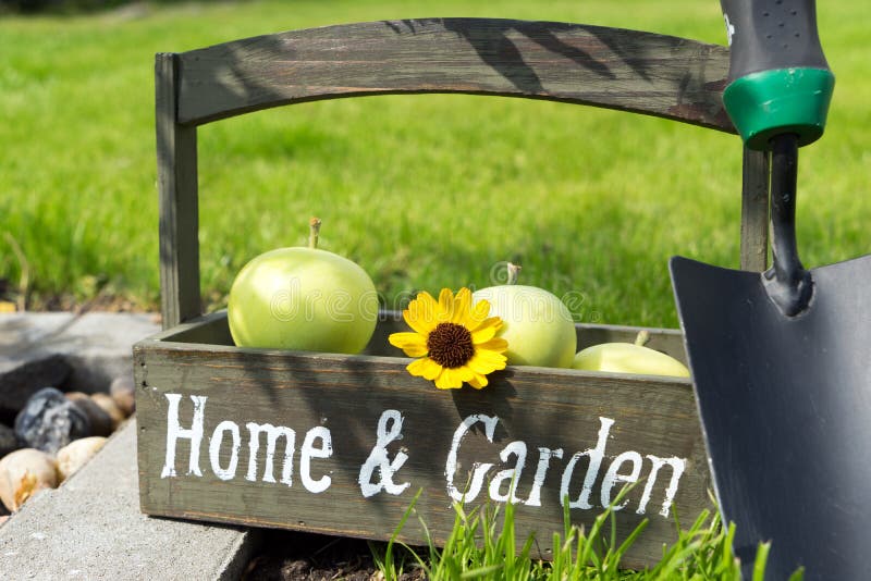 Garden time stock image. Image of garden, decoration - 96545981
