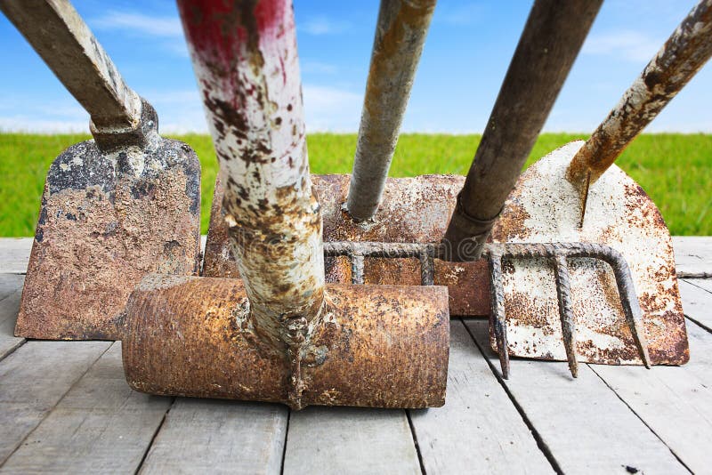Garden tool stock photo. Image of agriculture, handle - 57321366
