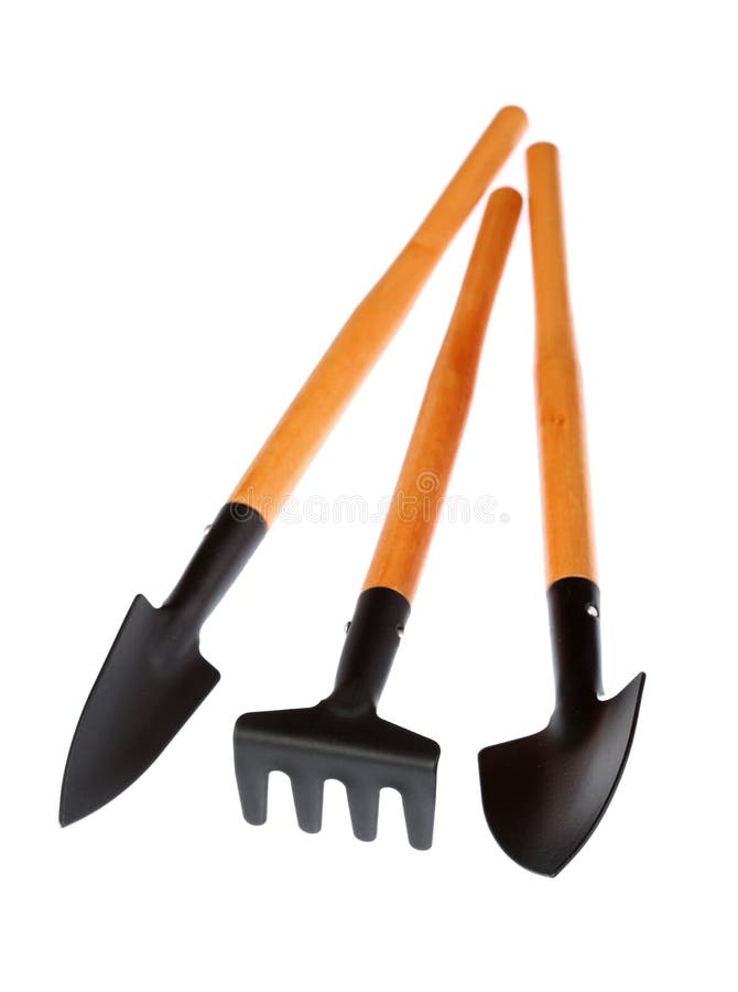 Garden tools stock image. Image of handle, gardening, claw - 8574375