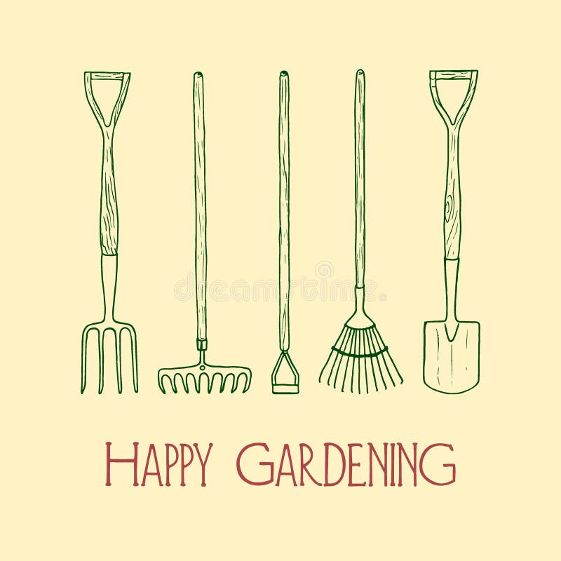 Garden Hoe Stock Illustrations – 4,069 Garden Hoe Stock Illustrations ...