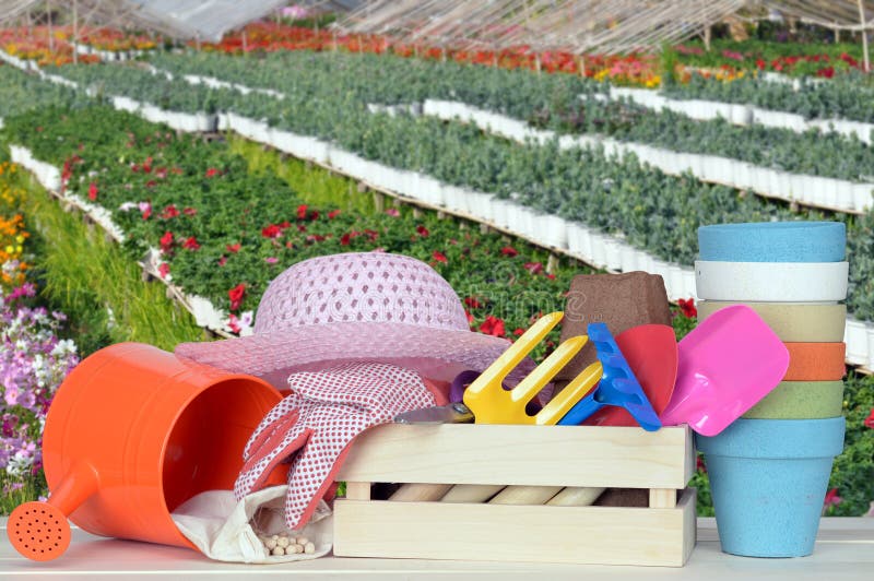 Garden tools stock photo. Image of wood, hobby, shovel - 108180958