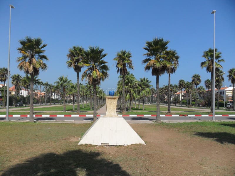 Garden sidi rahhal morocco stock photo. Image of sidi - 127132416