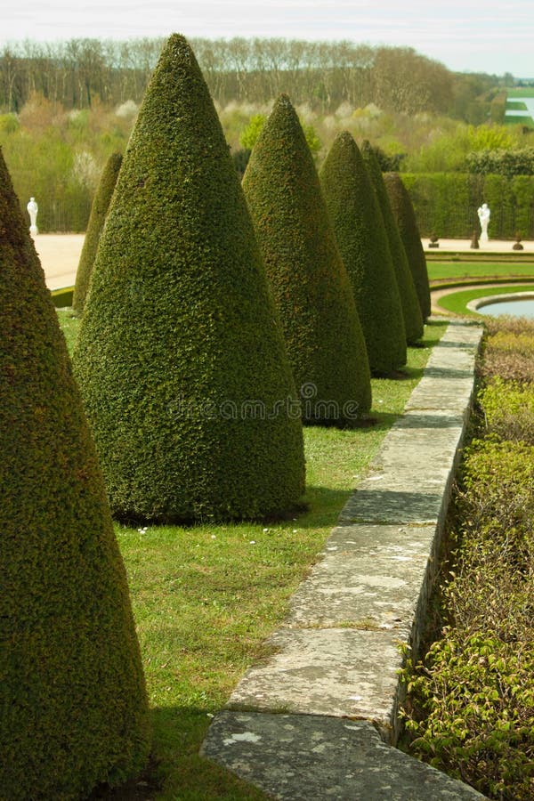 Garden of Versailles stock image. Image of spring, beautiful - 19823265