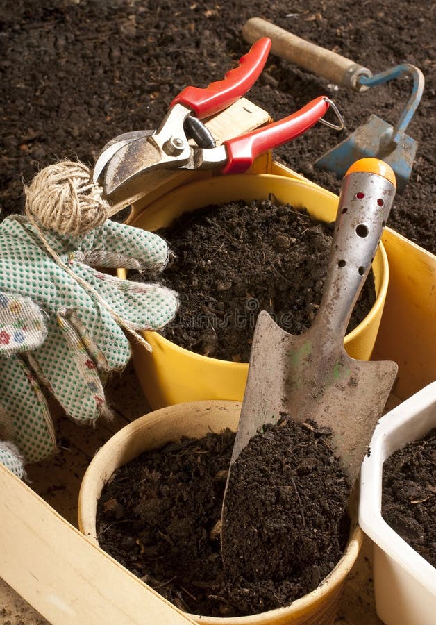 Garden work stock photo. Image of spring, plant, garden - 19070946
