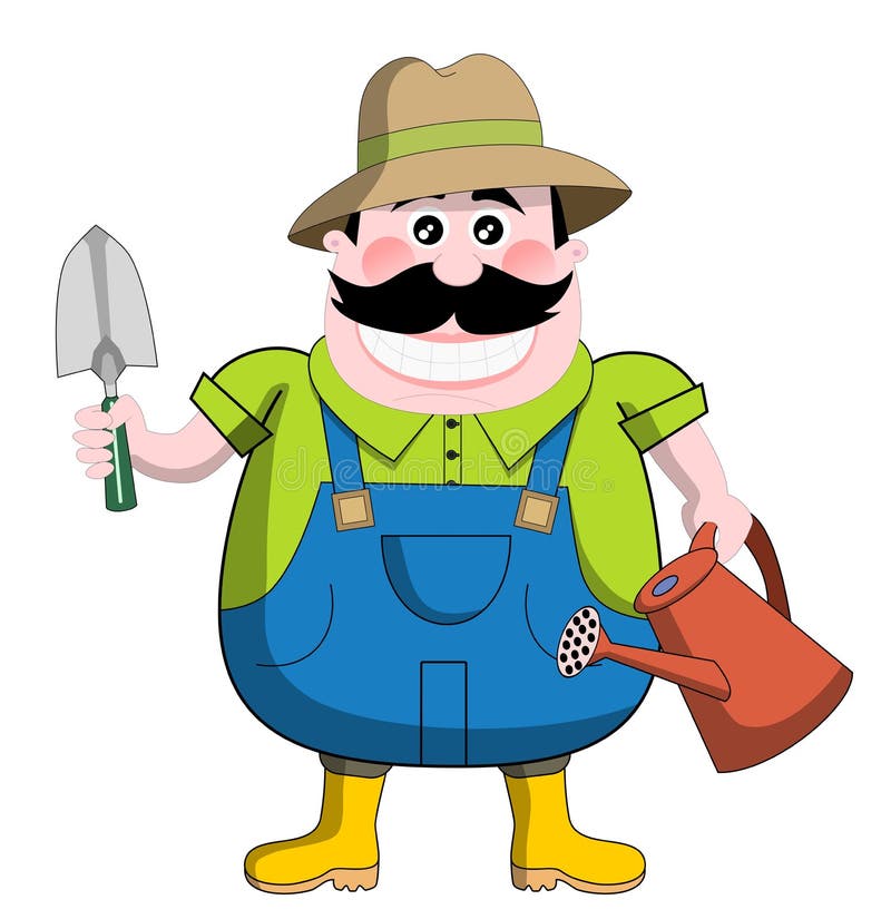 Cartoon Gardener Stock Illustrations – 28,578 Cartoon Gardener Stock ...