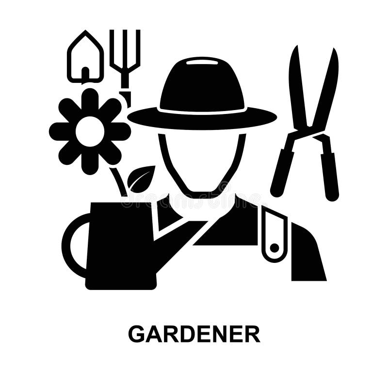 Gardener Icon Stock Illustrations – 25,198 Gardener Icon Stock ...