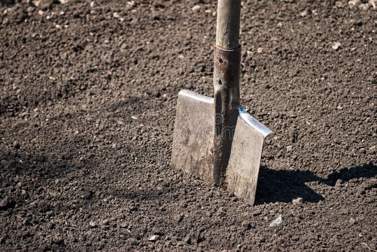 Gardening stock image. Image of fallow, country, hard - 14146977