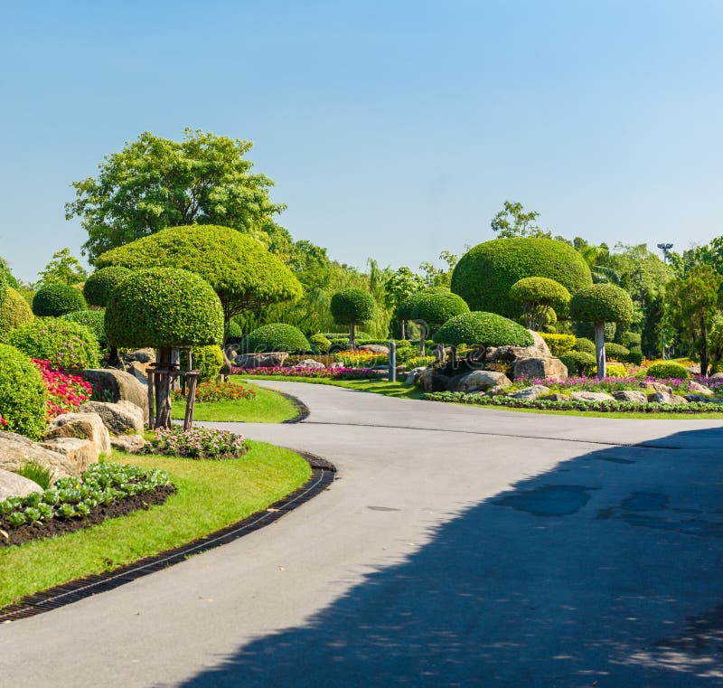 Gardening and Landscaping stock image. Image of summer - 64125611