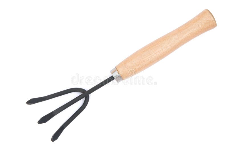 Gardening rake stock image. Image of yellow, metal, rake - 25760645