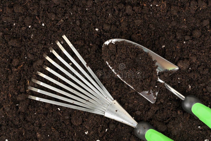 Gardening stock image. Image of preparation, spade, plant - 87801969