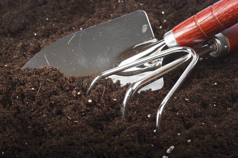 Gardening tools stock photo. Image of claw, black, lawn - 55388518