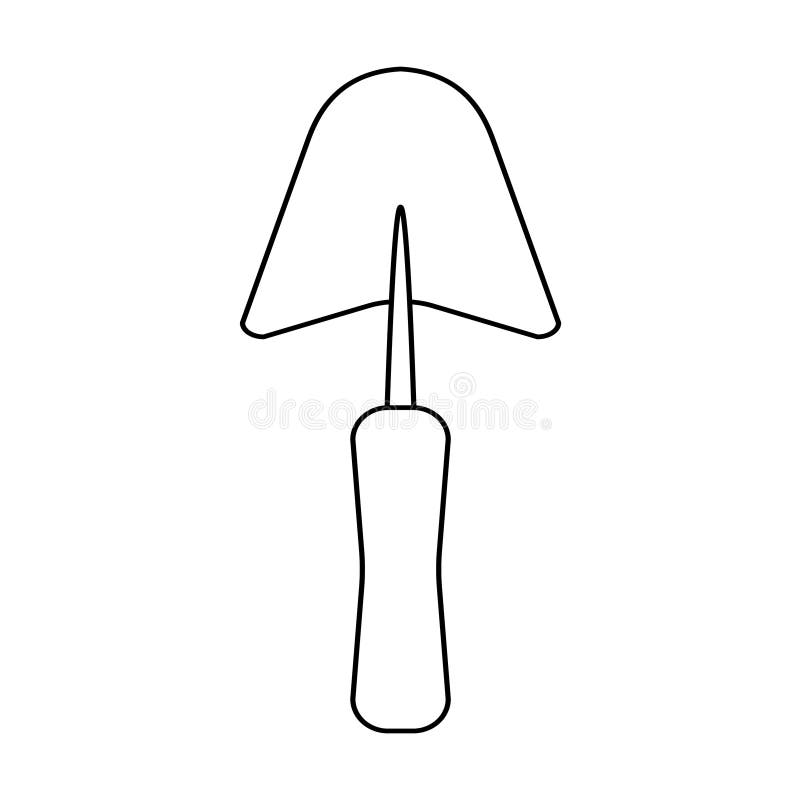 Outline Simple Minimalistic Flat Design Vector Illustration Stock ...