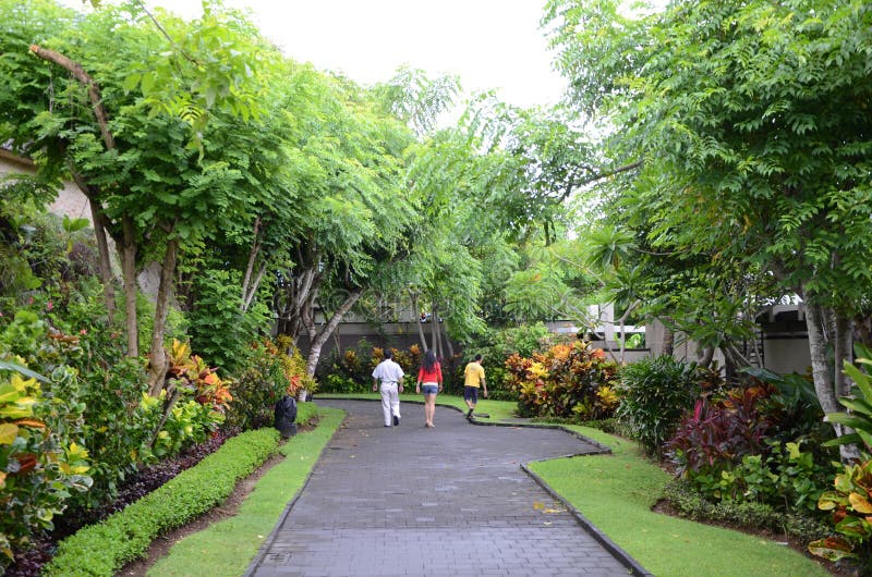 Gardens and paths editorial stock image. Image of paths - 322906169