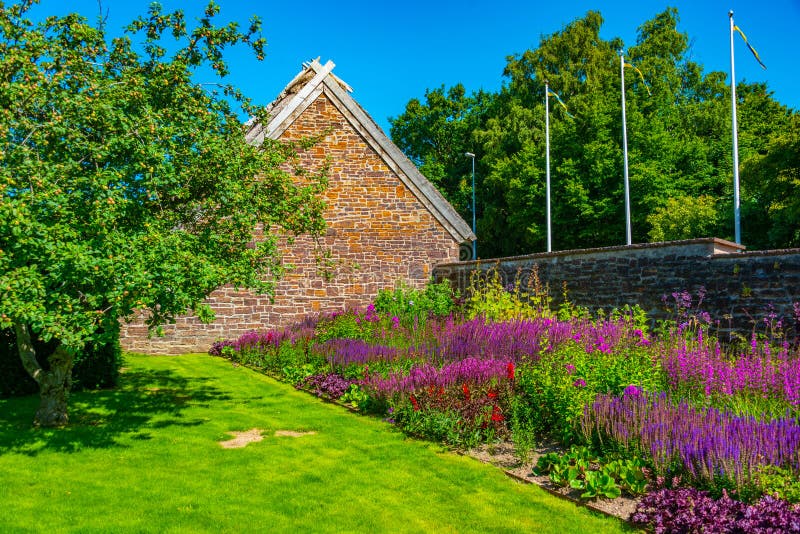 Gardens at Sofiero Palace in Sweden Stock Image - Image of fresh ...