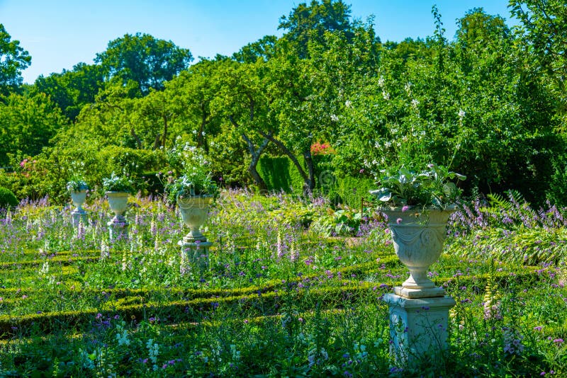 Gardens at Sofiero Palace in Sweden Stock Photo - Image of swedish ...