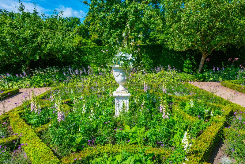 Gardens at Sofiero Palace in Sweden Stock Image - Image of swedish ...