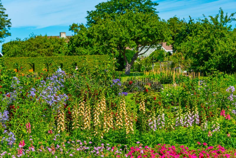 Gardens at Sofiero Palace in Sweden Stock Image - Image of sweden ...