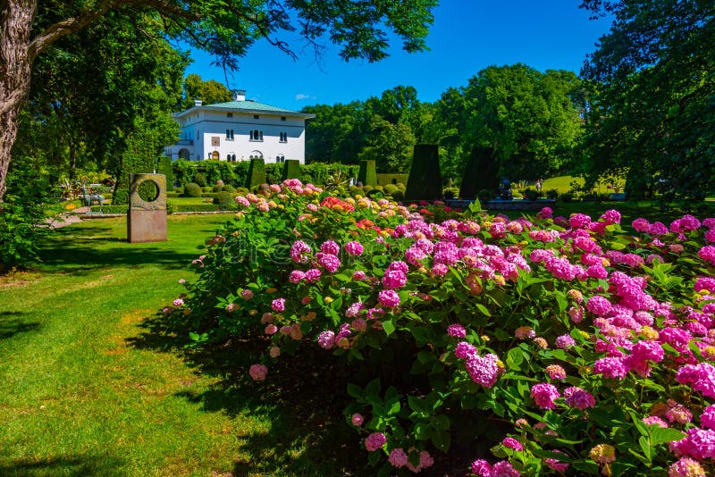 Gardens at Solliden Palace in Sweden Stock Photo - Image of countryside ...