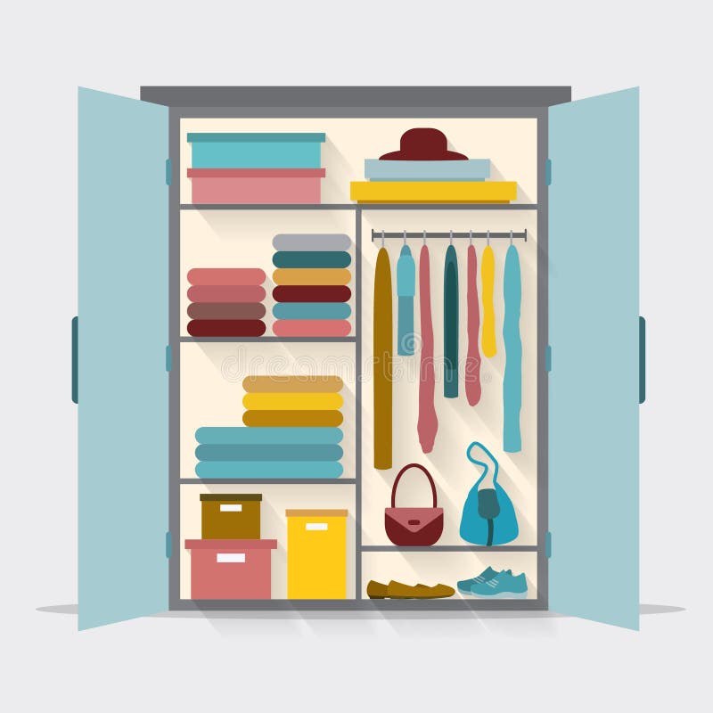 Garderobe Stock Illustrations, Vectors, & Clipart – (73,326 Stock ...