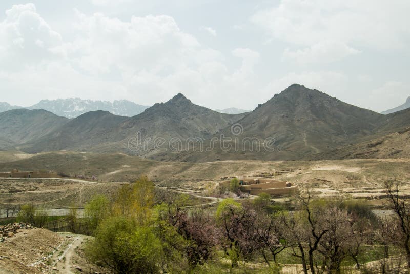 Gardez in Afghanistan in the Winter of 2018 Stock Photo - Image of ...