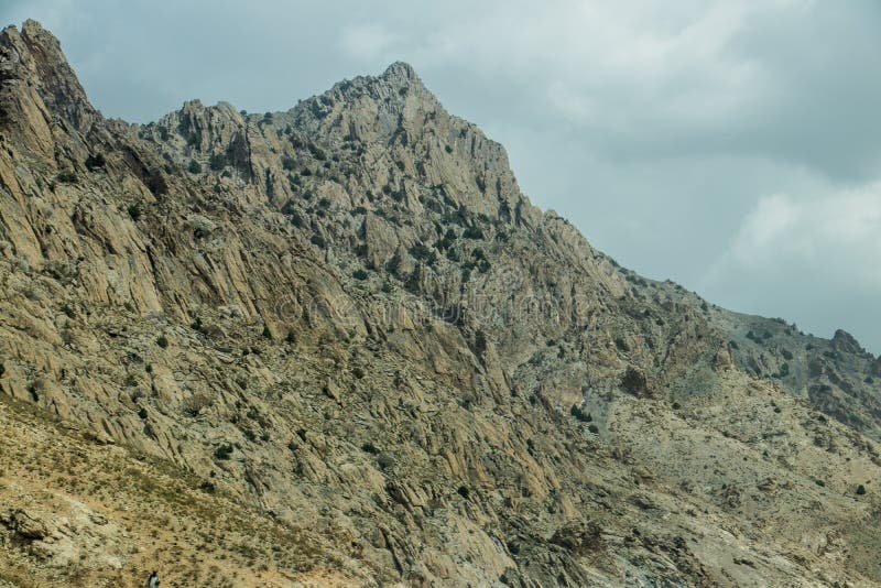 Gardez in Afghanistan in the Winter of 2018 Stock Photo - Image of ...