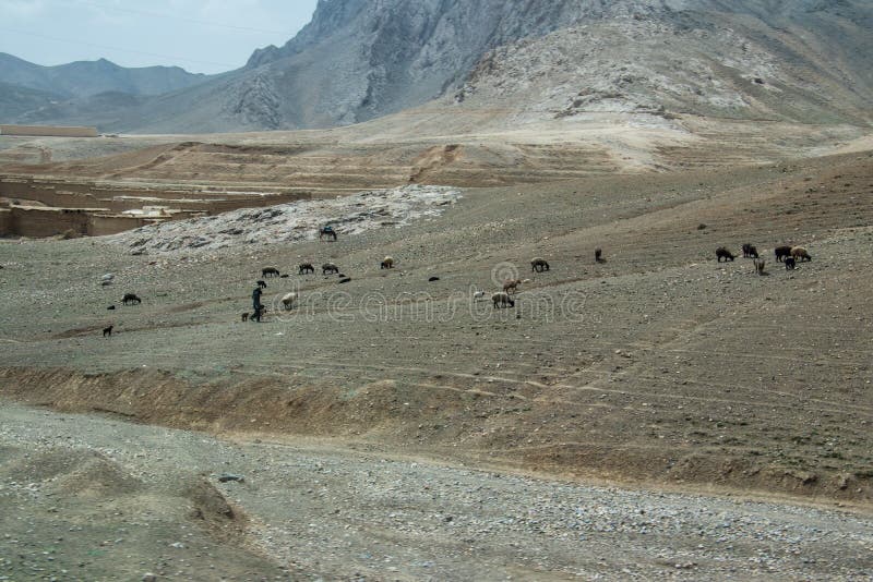 Gardez in Afghanistan in the Winter of 2018 Stock Image - Image of ...