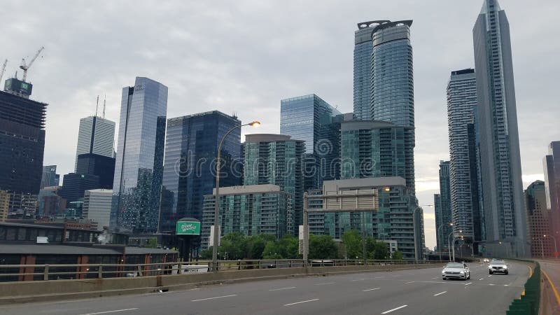 Gardiner Expressway in Toronto Downtown Editorial Photo - Image of view ...