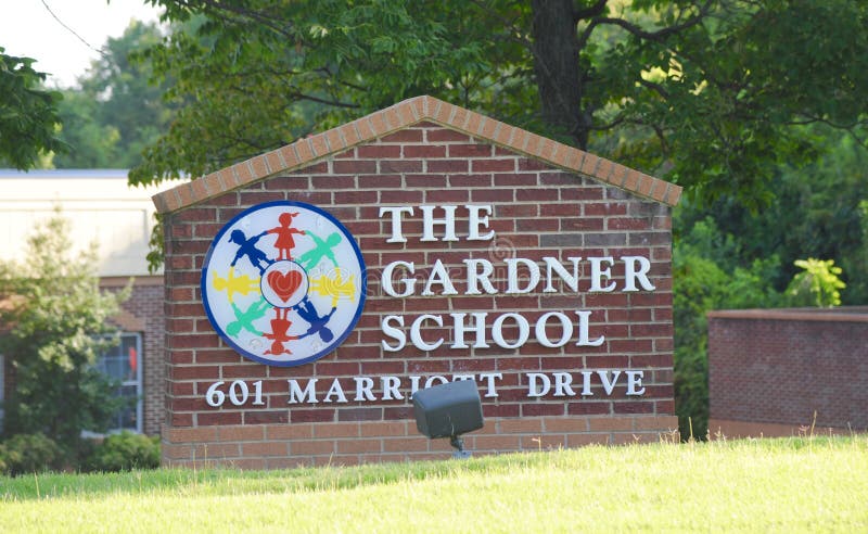 Gardner School Sign Nashville, Tennessee Immagine Editoriale - Immagine ...