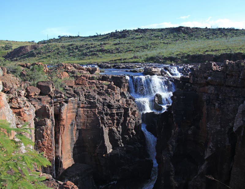 Desfiladeiro Do Rio Blyde Em Mpumalanga Foto de Stock - Imagem de ...