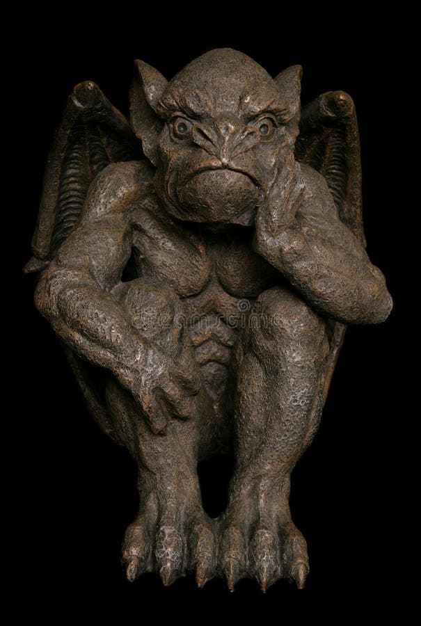 Gargouille photo stock. Image du gargouille, diabolique - 5335700
