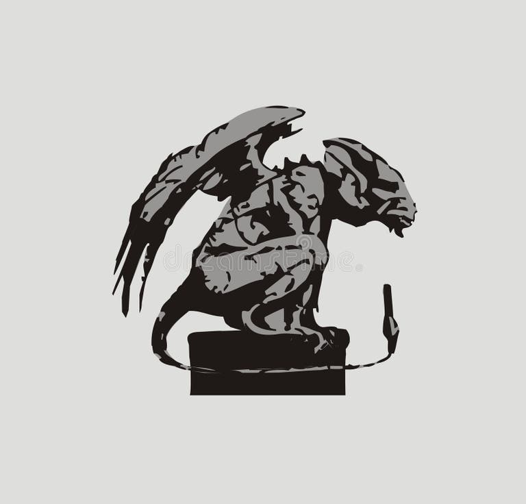 Stone Gargoyle Stock Illustrations – 1,317 Stone Gargoyle Stock ...
