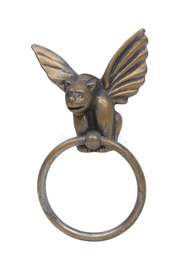 Gargoyle door knocker stock photo. Image of functional - 11644204